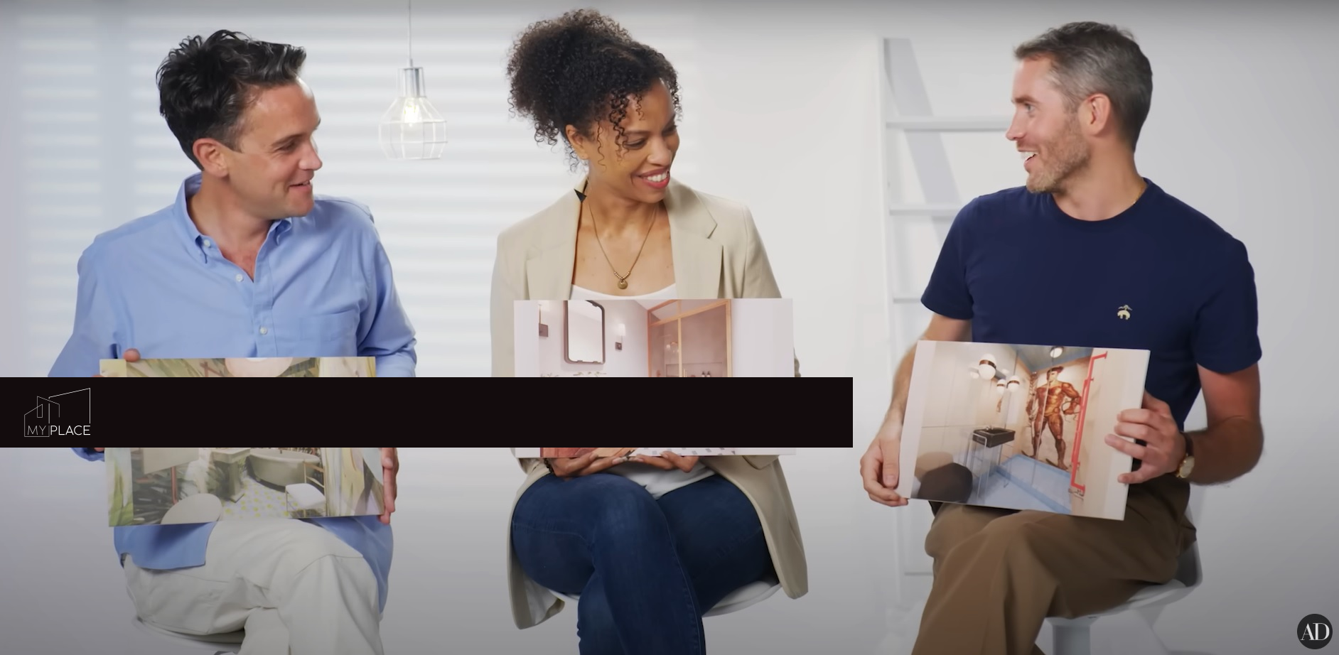 3 interior designers μεταμορφώνουν το ίδιο (μικρό) μπάνιο - My Place