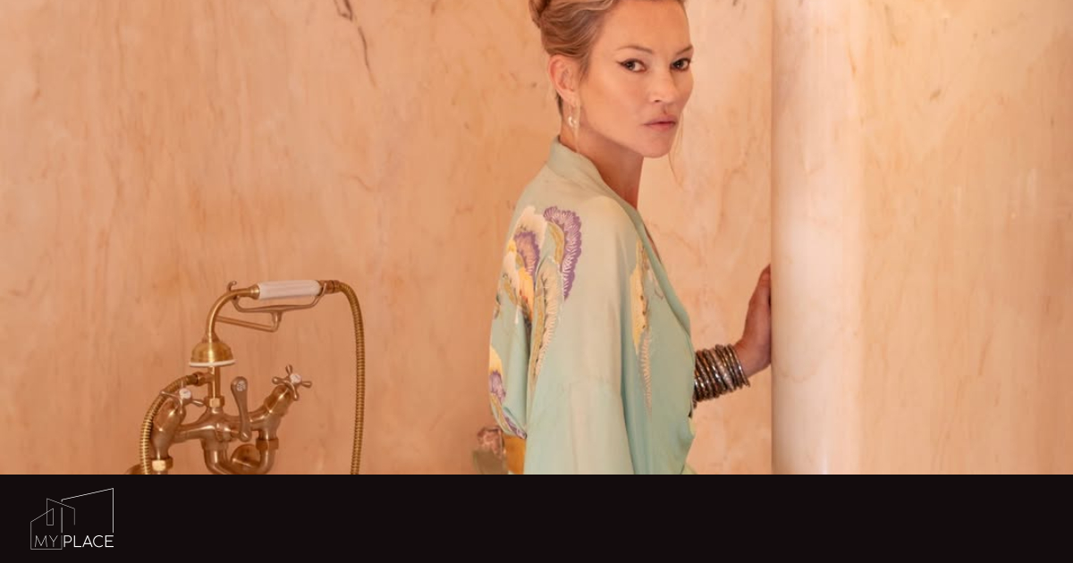 Το νέο μπάνιο της Kate Moss δείχνει πώς να πάρετε την πολυτέλεια των ...