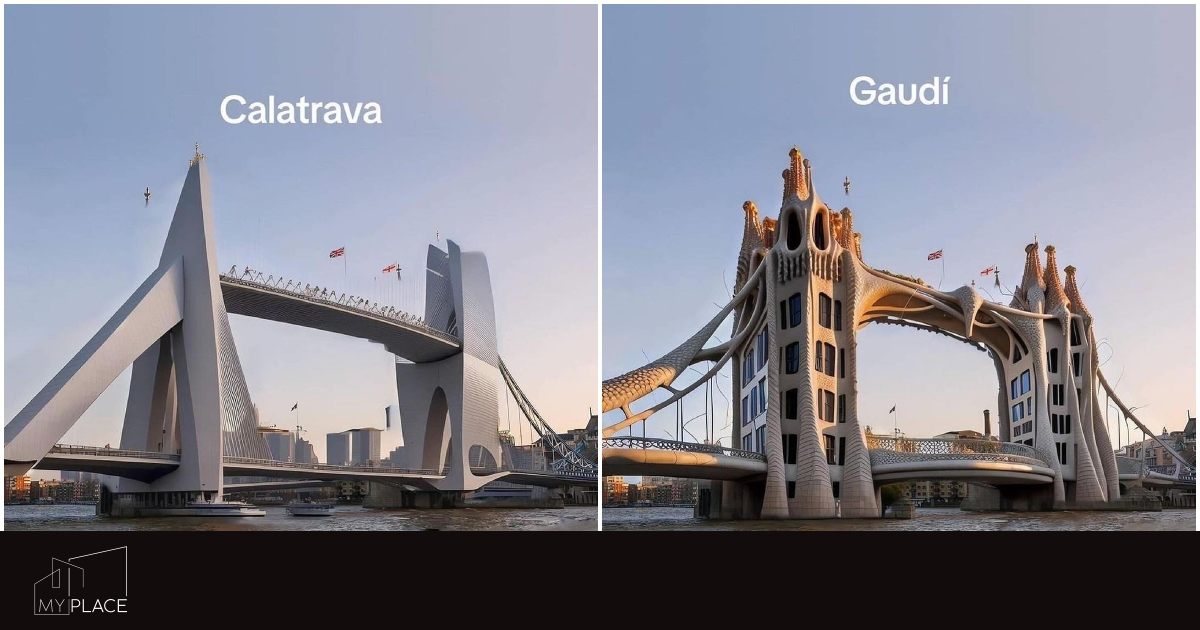Πώς θα ήταν το διάσημο Tower Bridge του Λονδίνου, αν το σχεδίαζαν άλλοι ...